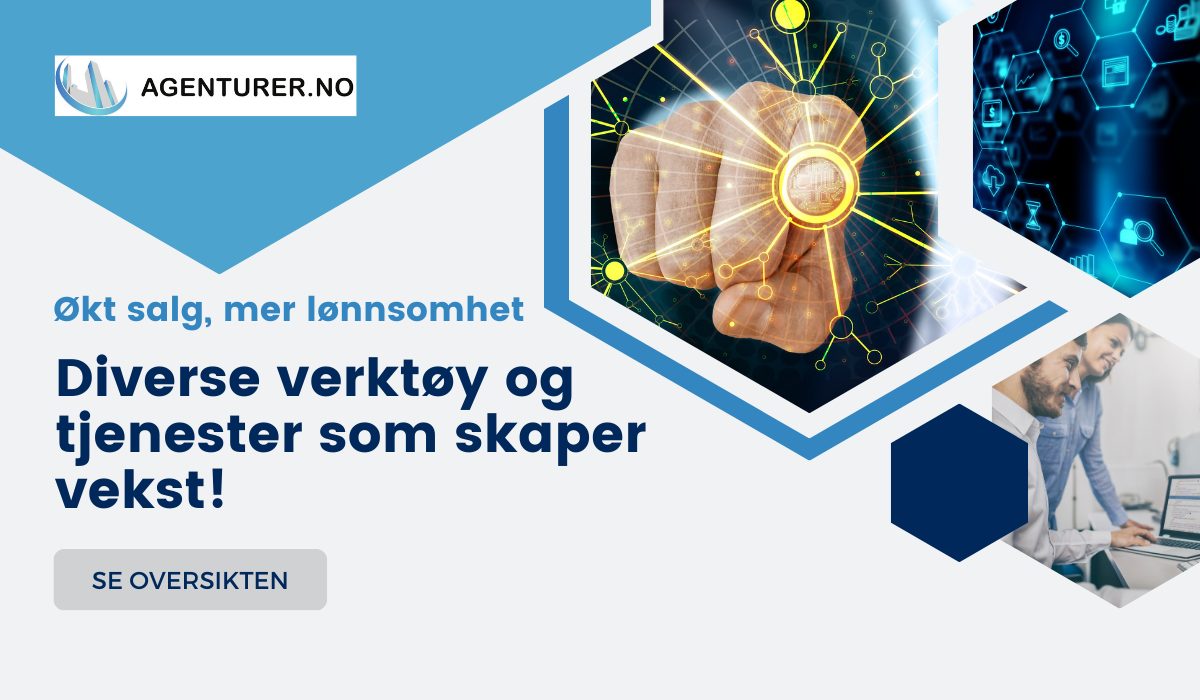 Finn alt du trenger for å øke salget, samlet på ett sted - Agenturer.no
